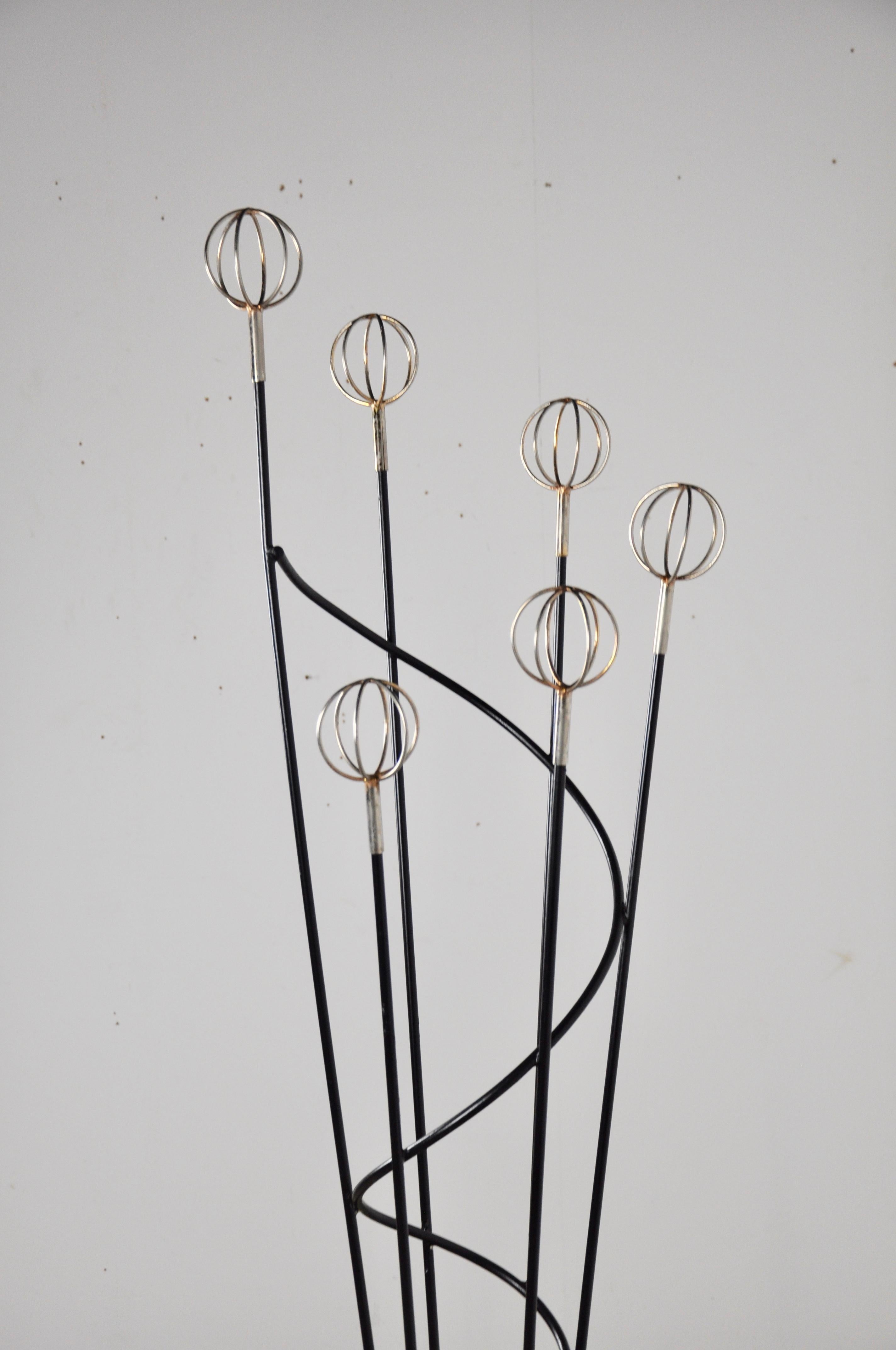 Coat Rack Geo Astrobale by Roger Feraud, 1950s at 1stDibs