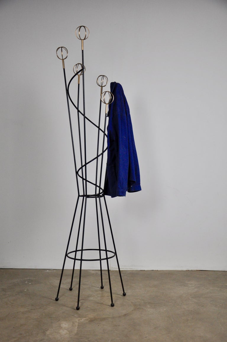 Coat Rack Geo Astrobale by Roger Feraud, 1950s For Sale at 1stDibs