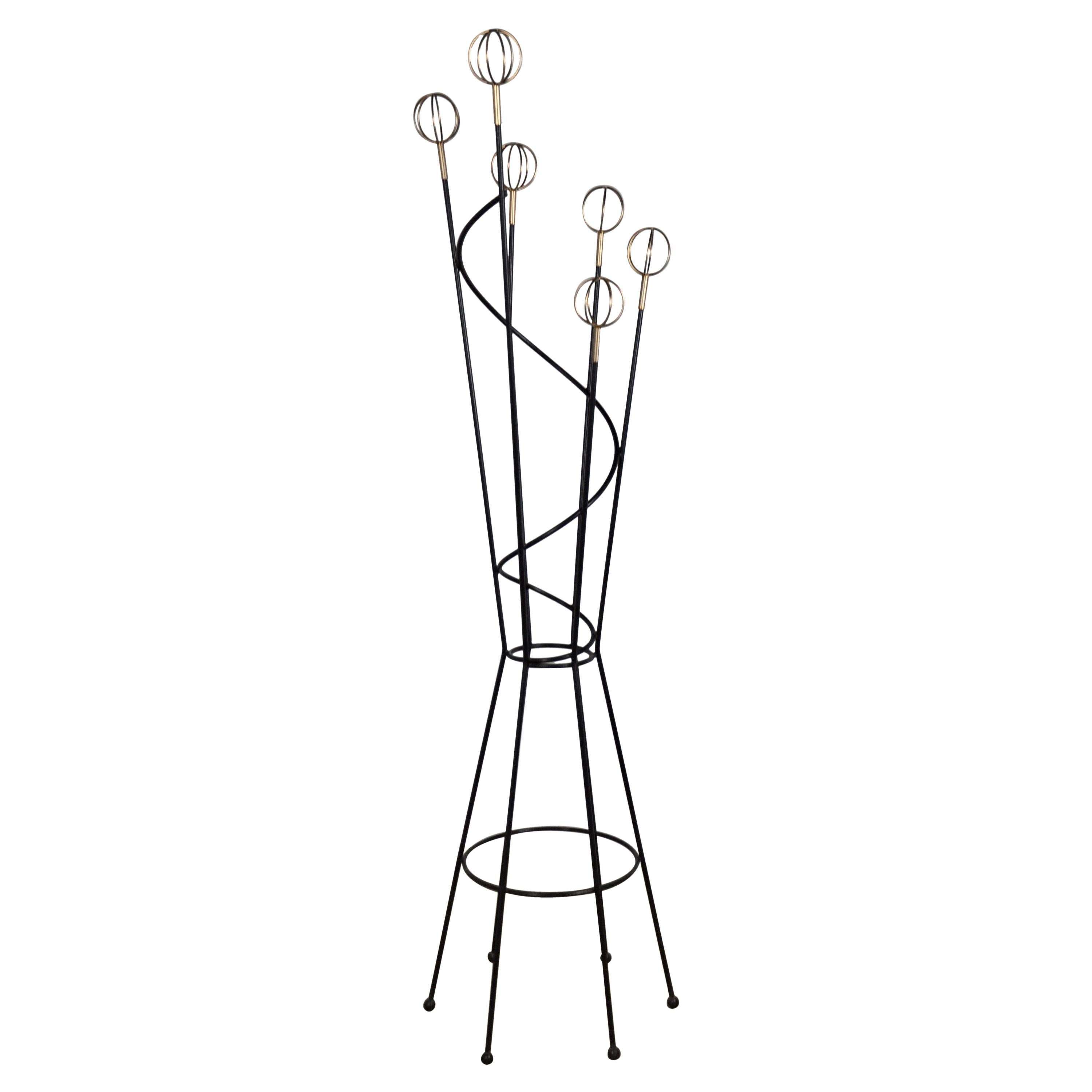 Coat Rack Geo Astrobale by Roger Feraud, 1950s For Sale at 1stDibs