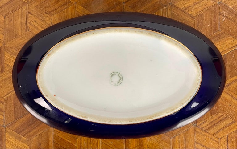Cobalt Blue Porcelain Box For Sale at 1stDibs