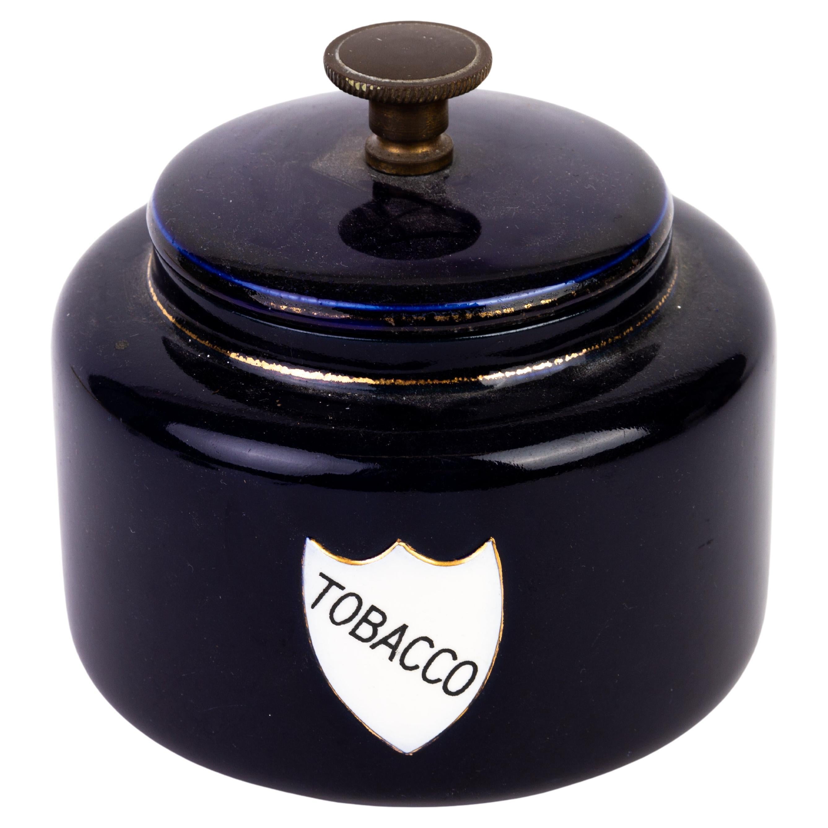 Comoy's of London Tobacco Jar For Sale at 1stDibs
