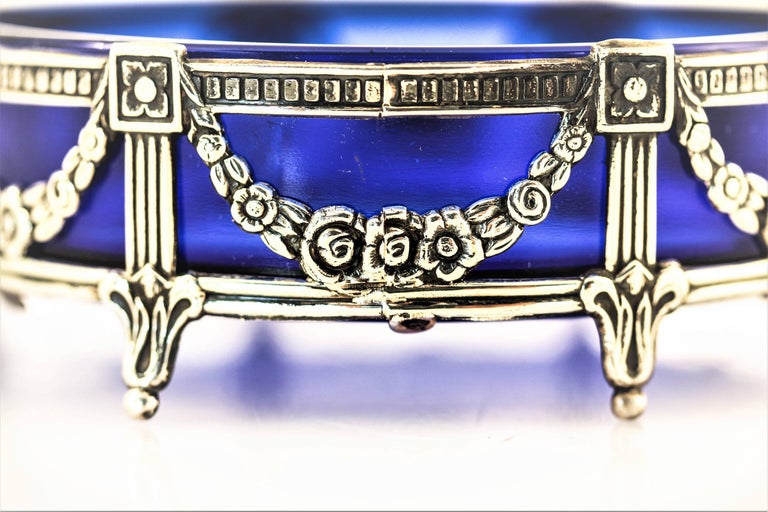 Cobalt Salt Cellar at 1stDibs | argentiere pagliai salt cellars