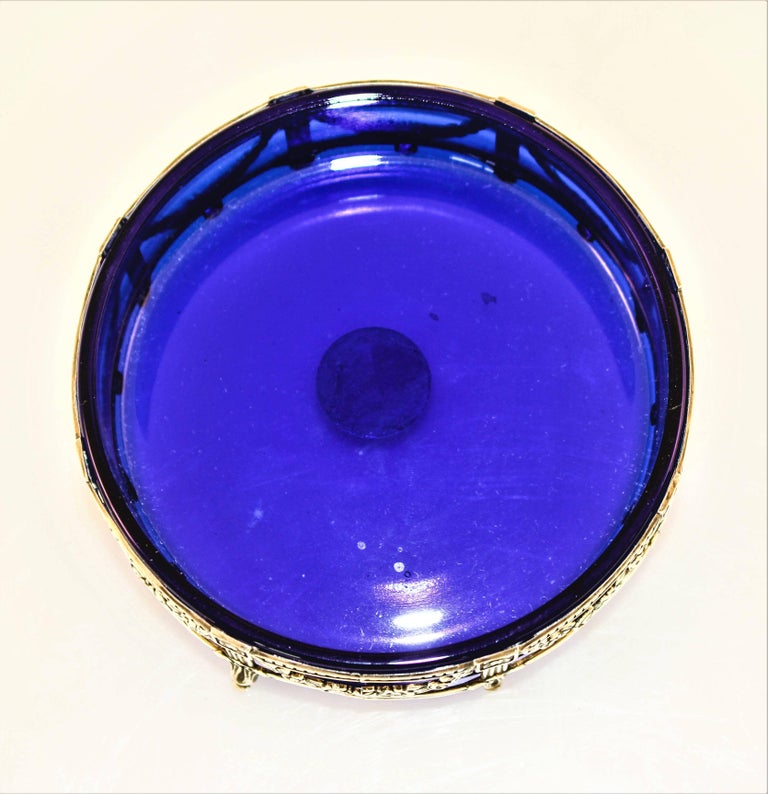 Cobalt Salt Cellar at 1stDibs | argentiere pagliai salt cellars