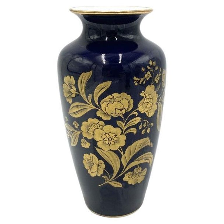 Cobalt Vase, Royal Porzellan Bavaria KPM, Germany in the 1960s / 1970s ...