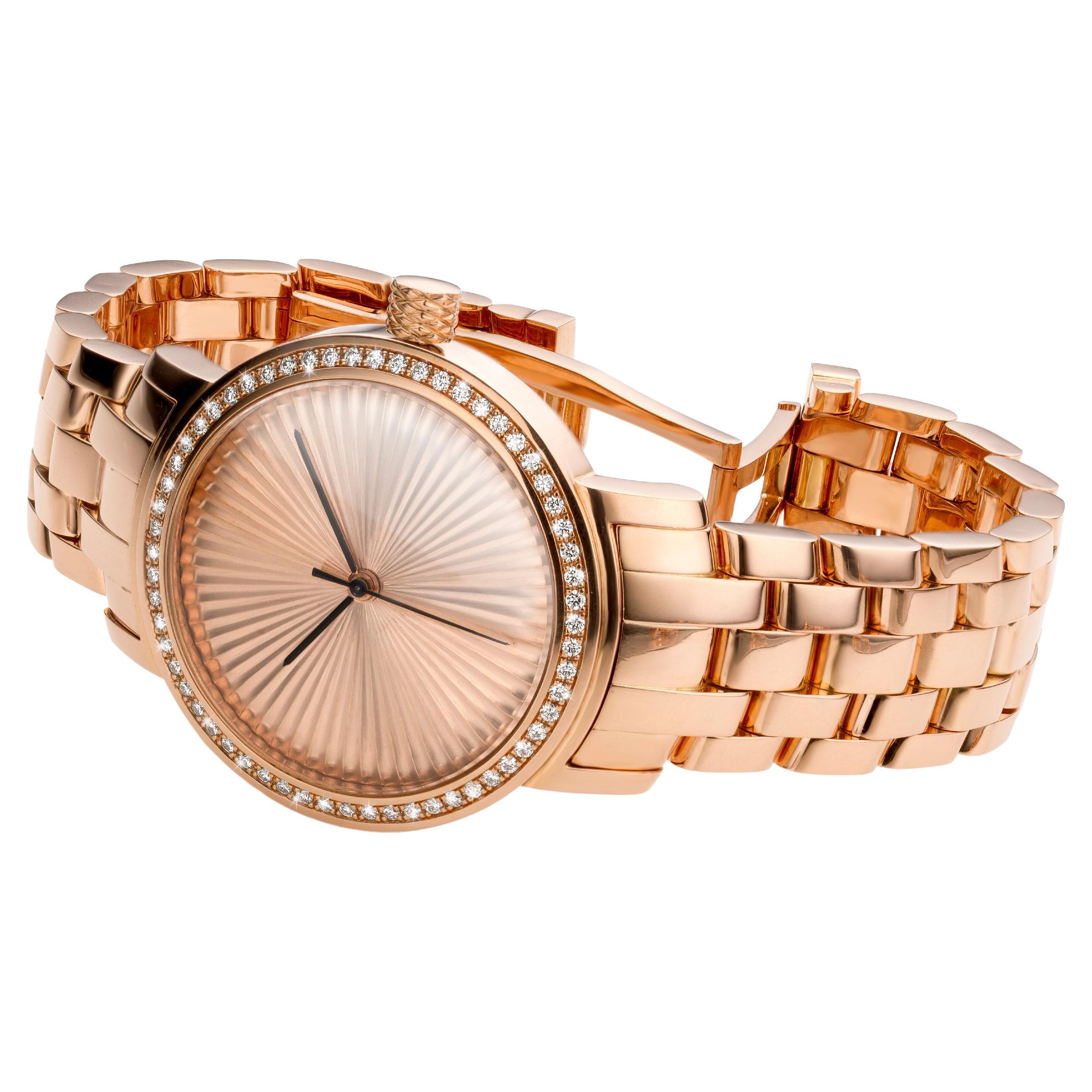 Cober Watch “Nº2” 18 Carat Rose Gold For Sale at 1stDibs
