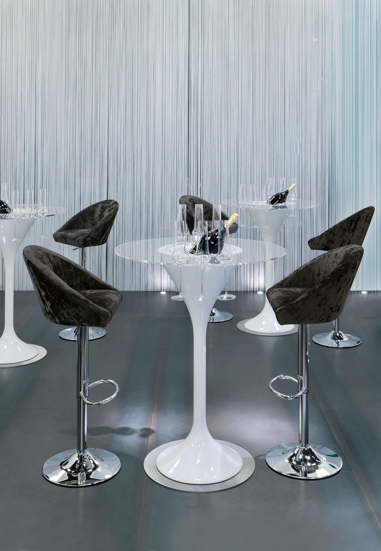 Cocktail Time Table Big with Glass Holder, LDPE, Indoor Use, Italy For ...