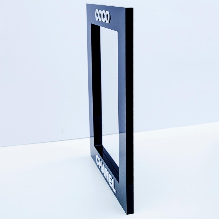 Coco Chanel Acrylic Wall Mirror at 1stDibs | chanel wall mirror, chanel ...