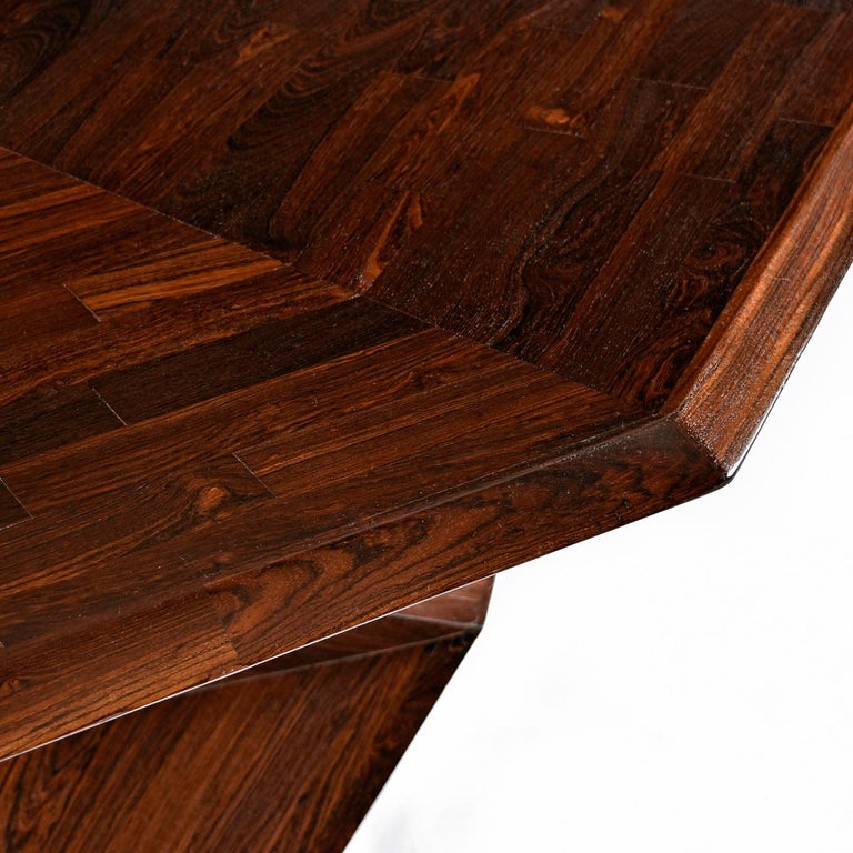 Cocobolo Rosewood Dining Table by Don S. Shoemaker for Señal S.A. of ...
