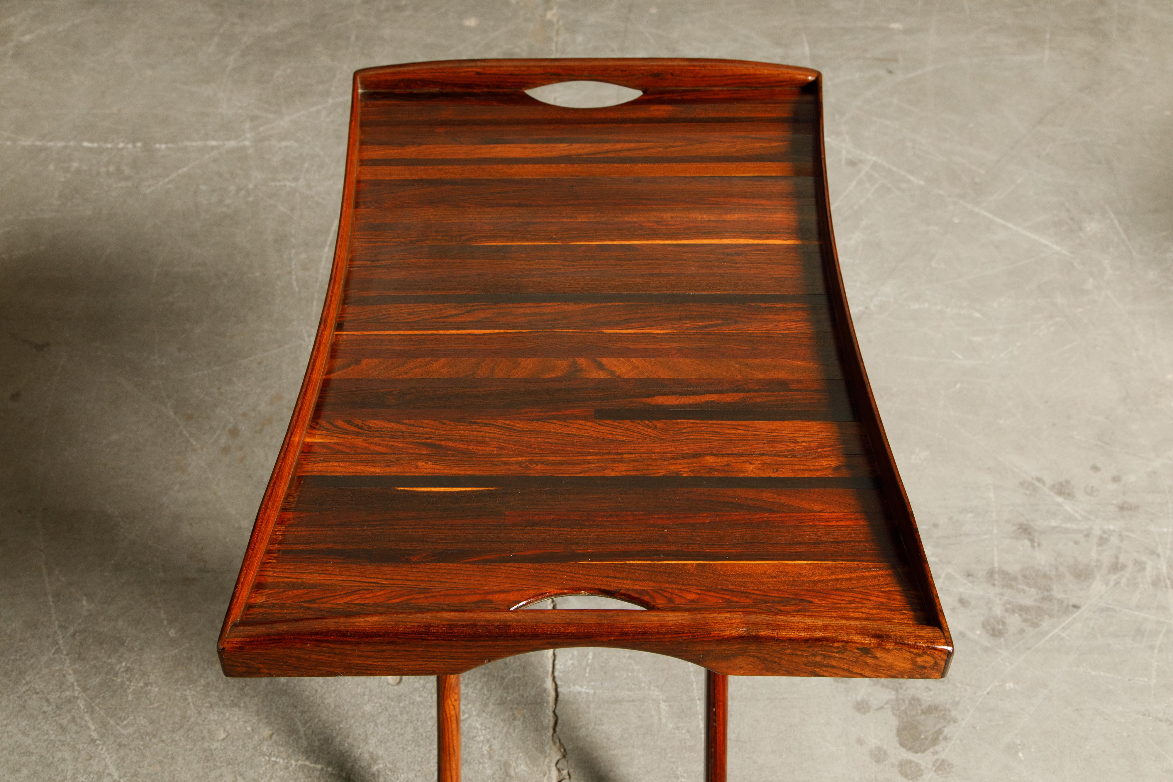 Cocobolo Rosewood Tray Table by Don Shoemaker for Señal, c. 1970 at ...