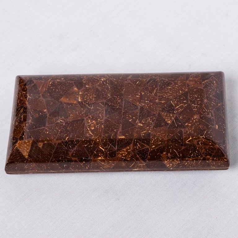 Coconut Rectangular Box For Sale at 1stDibs