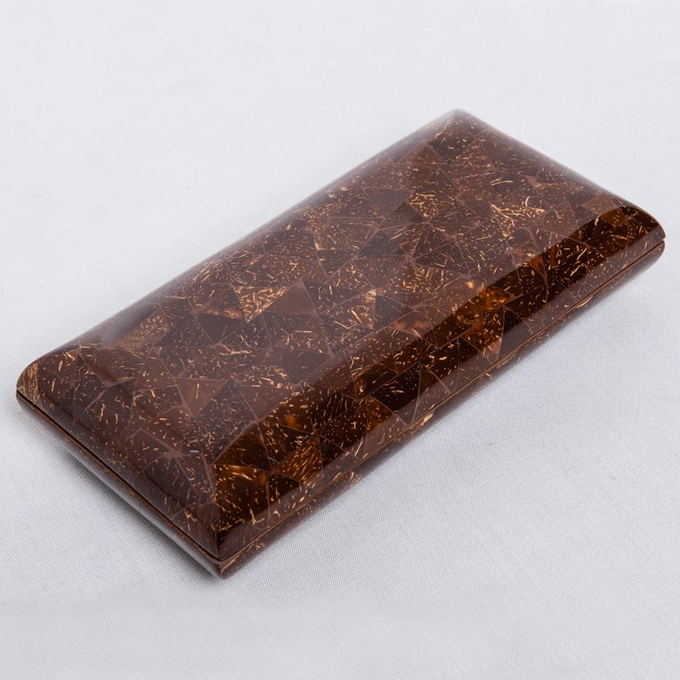 Coconut Rectangular Box For Sale at 1stDibs