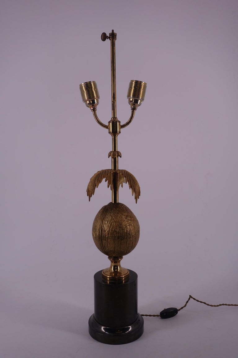 Coconut Table Lamp For Sale at 1stDibs