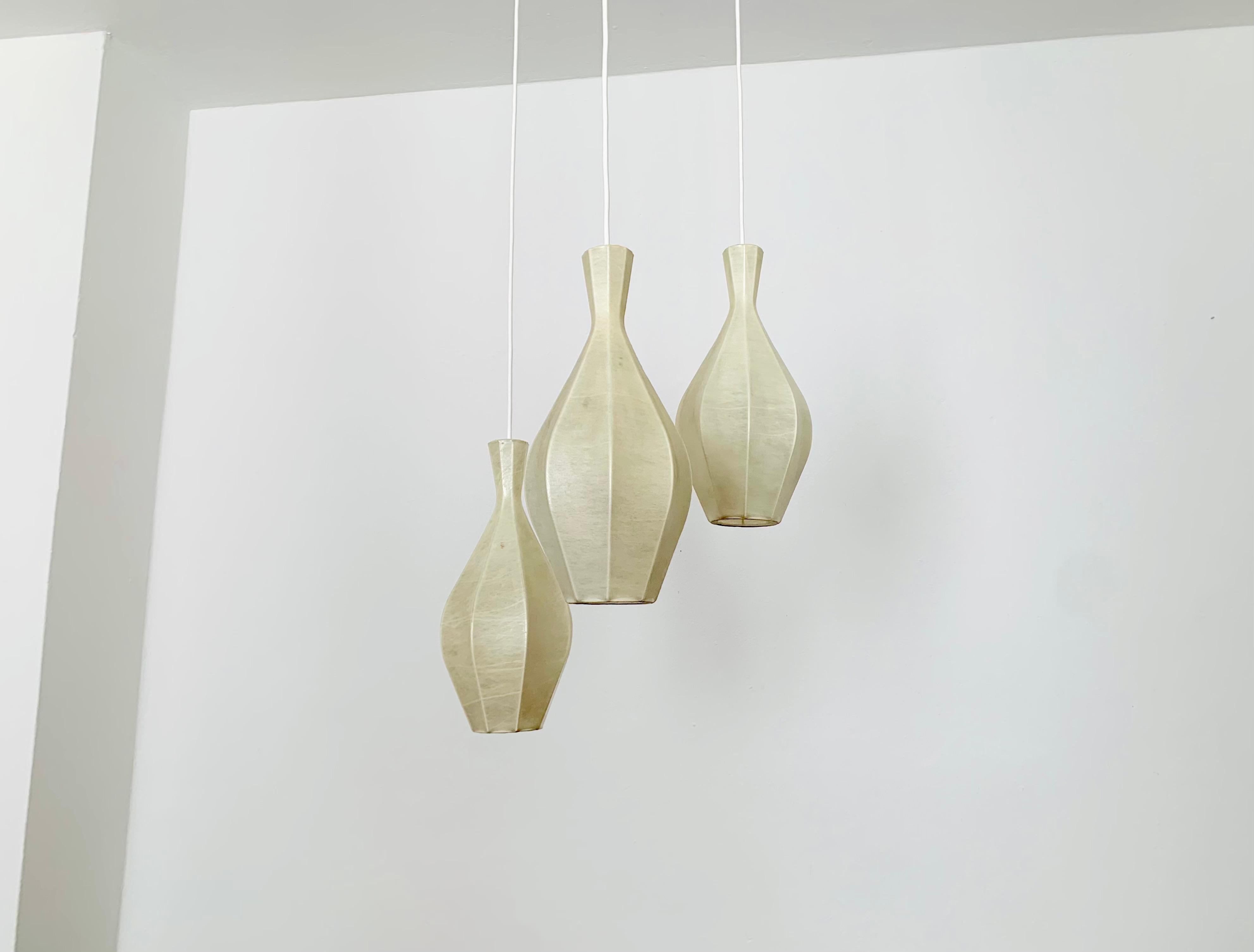 Cocoon Cascade Lamp at 1stDibs