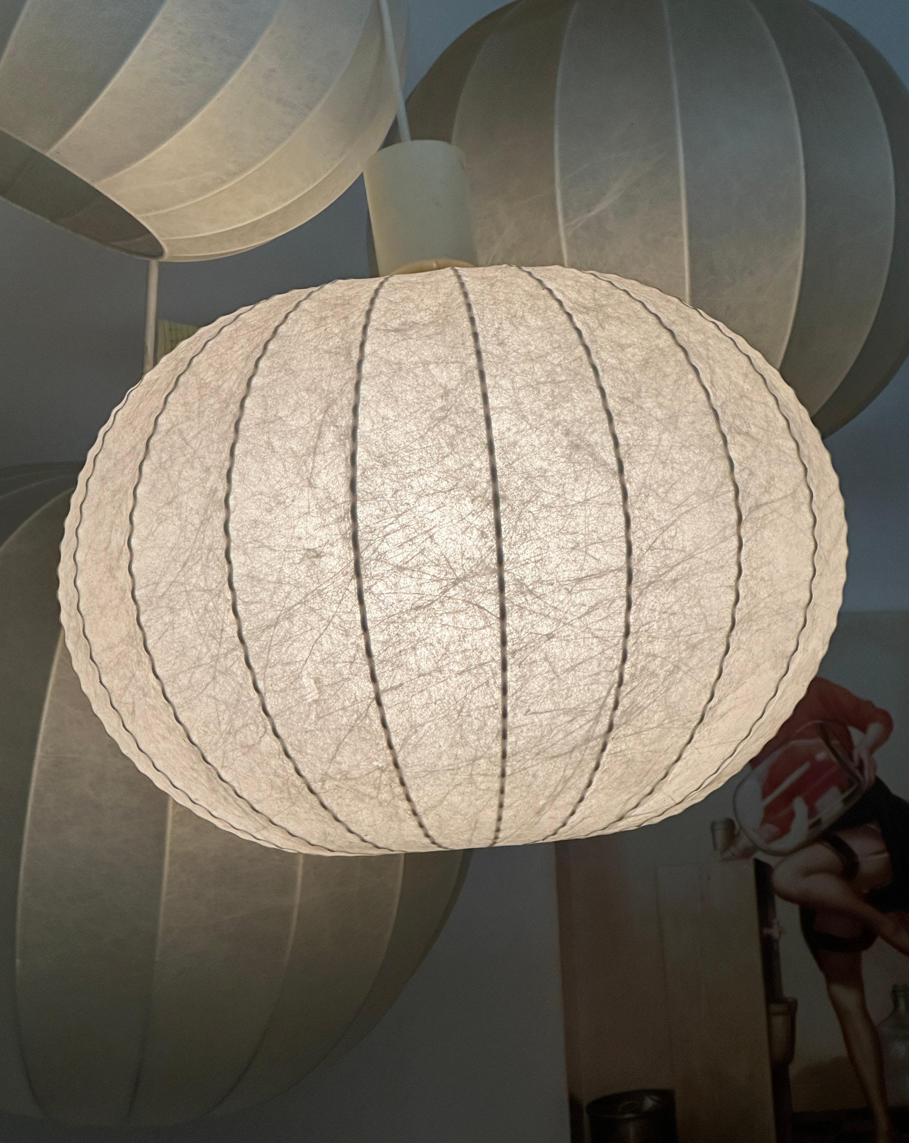 Cocoon Ceiling Pendant Light, 1960s, Germany at 1stDibs