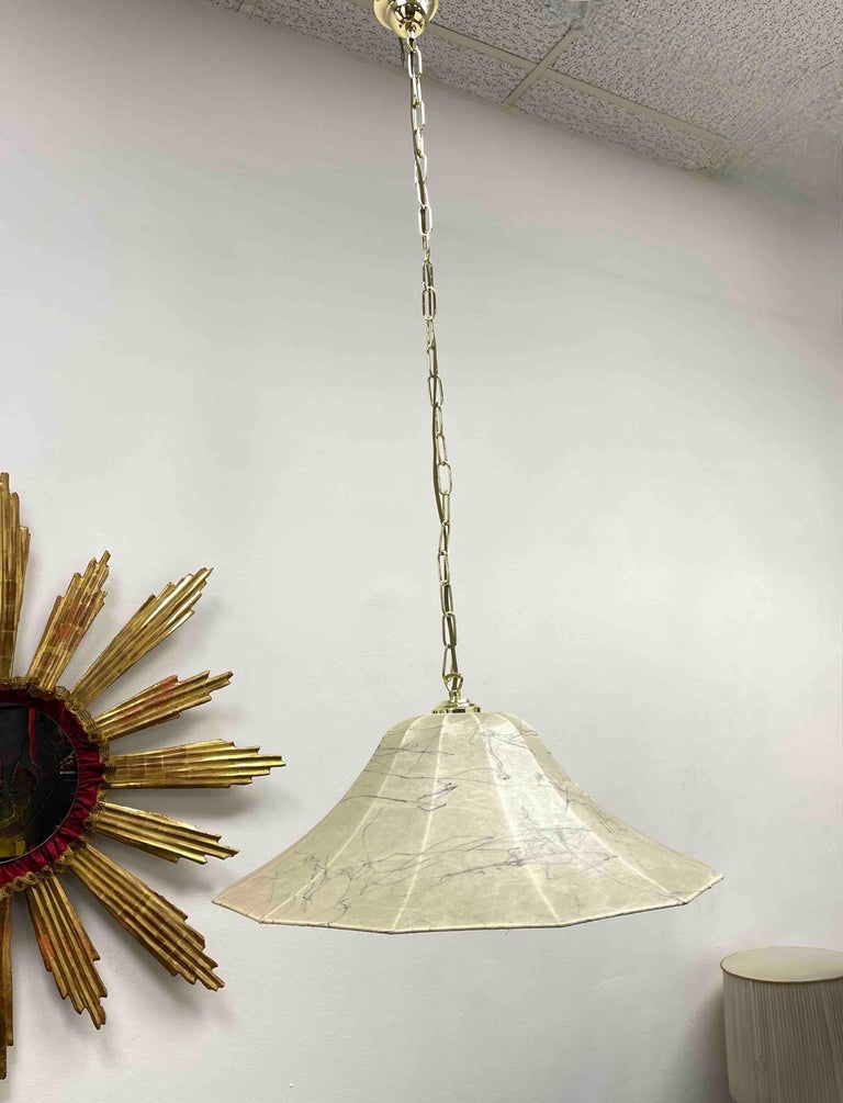 Cocoon Ceiling Pendant Light by Goldkant, 1960s, Germany For Sale at ...