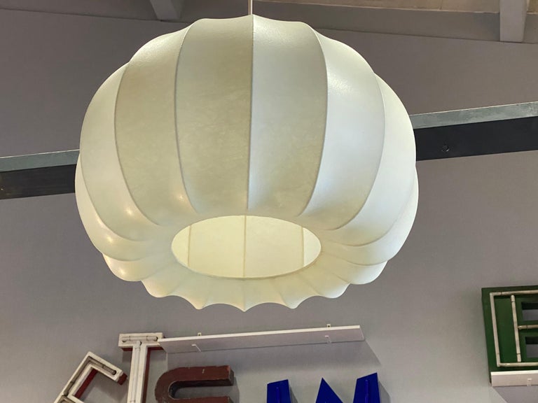 Cocoon Lamp in the Style of Castiglioni, 1960s at 1stDibs