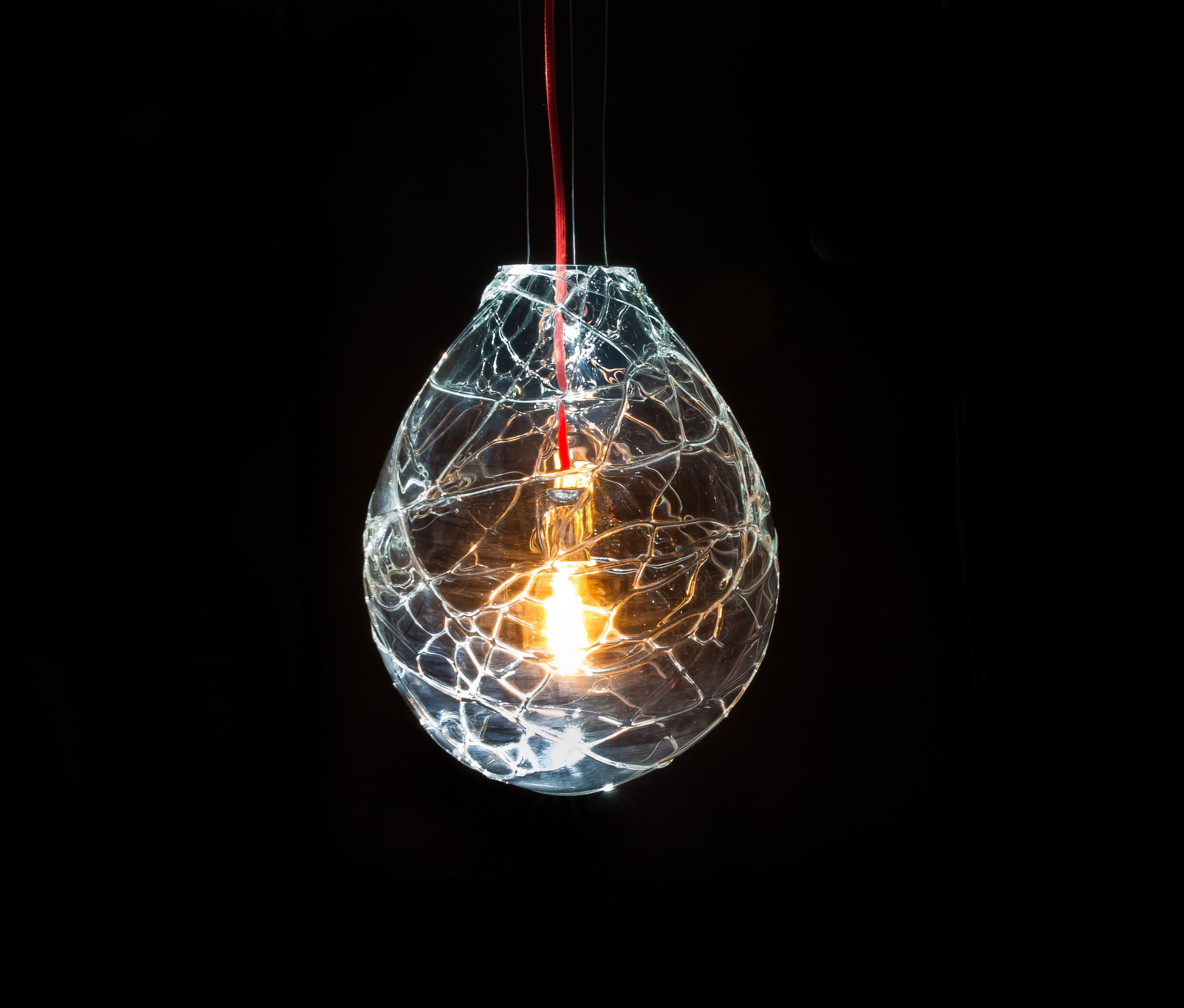 Cocoon Pendant Lighting by Ceren Gurkan, Hand-blown glass For Sale at ...
