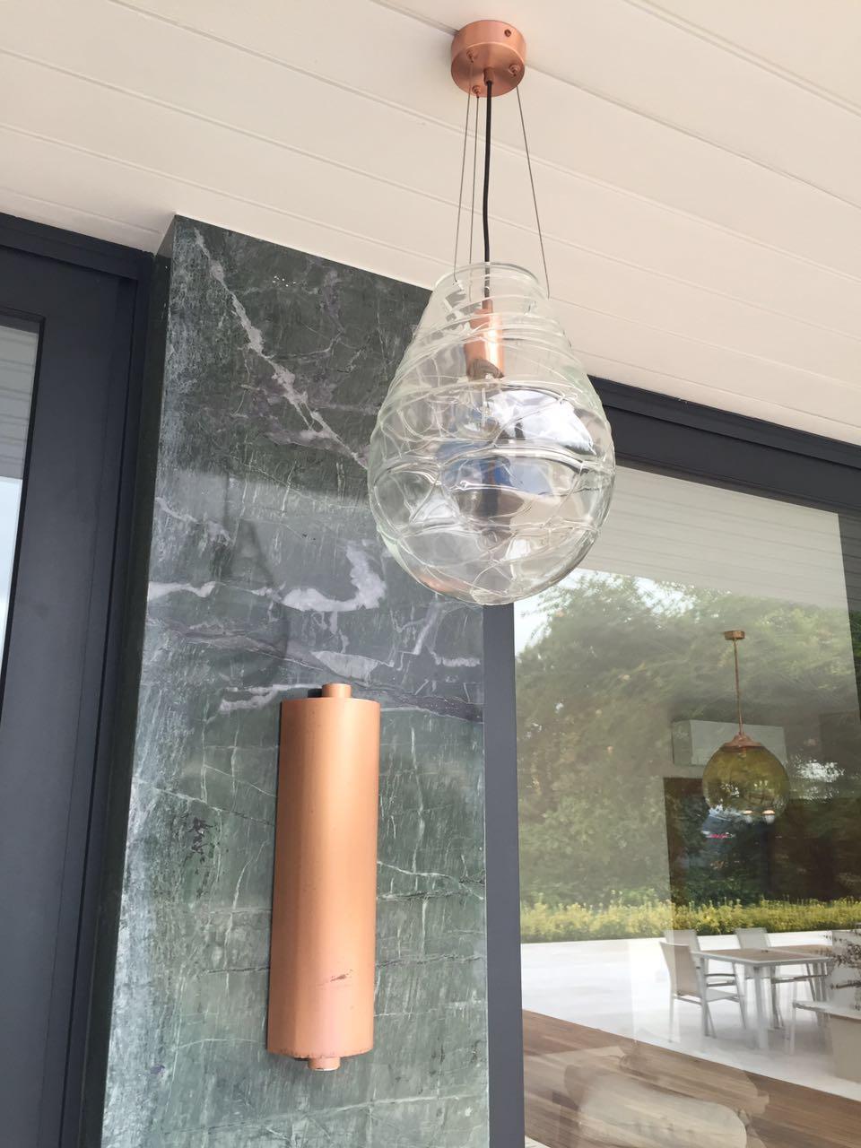 Cocoon Pendant Lighting By Ceren Gurkan Hand Blown Glass For Sale At