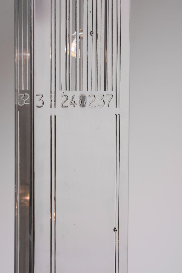 "Code à barres" Floor Lamp by Yonel Lebovici, 1990 For Sale at 1stDibs