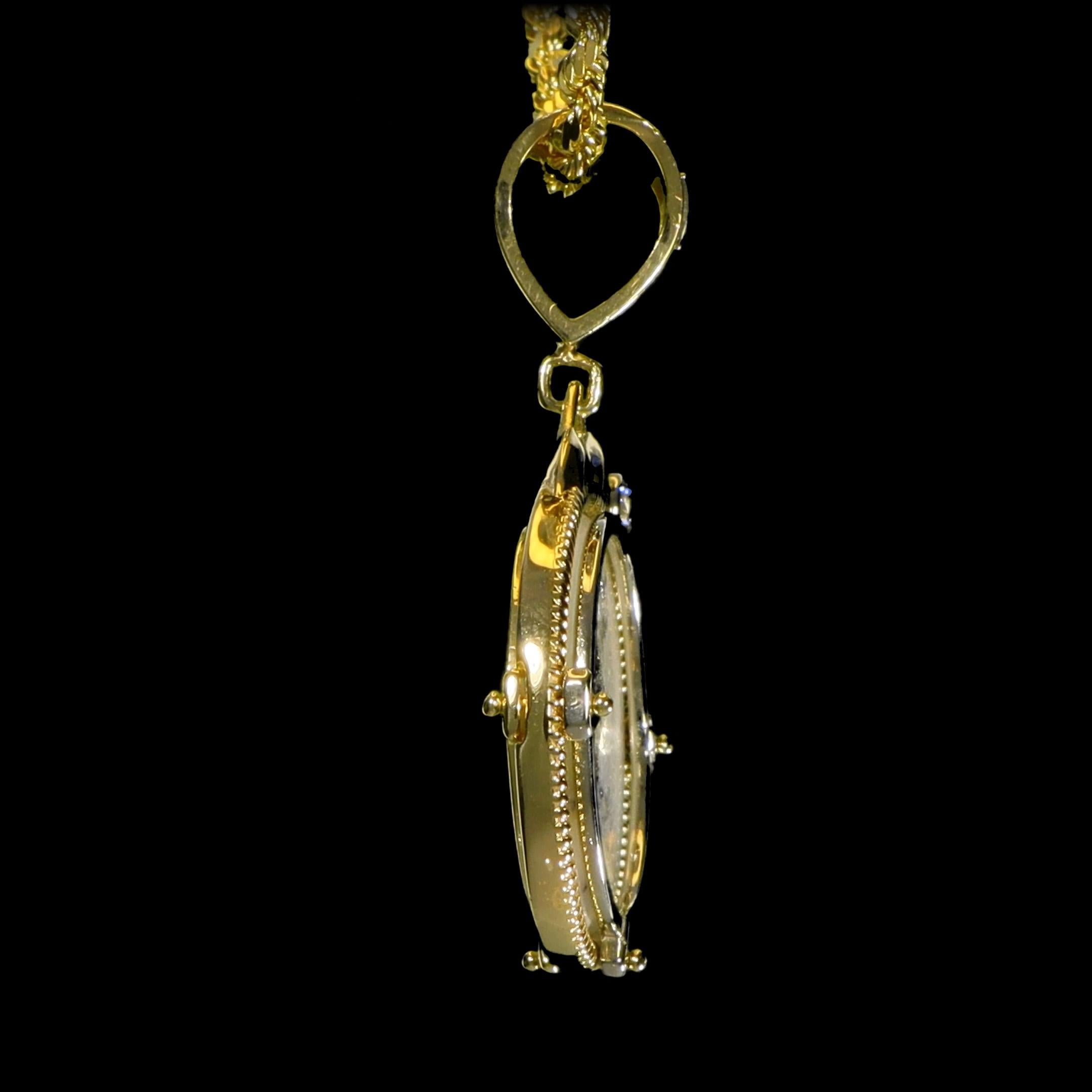 Cody Stone (21.44 Ct) Natural Gold in Quartz High Jewelry Necklace For ...