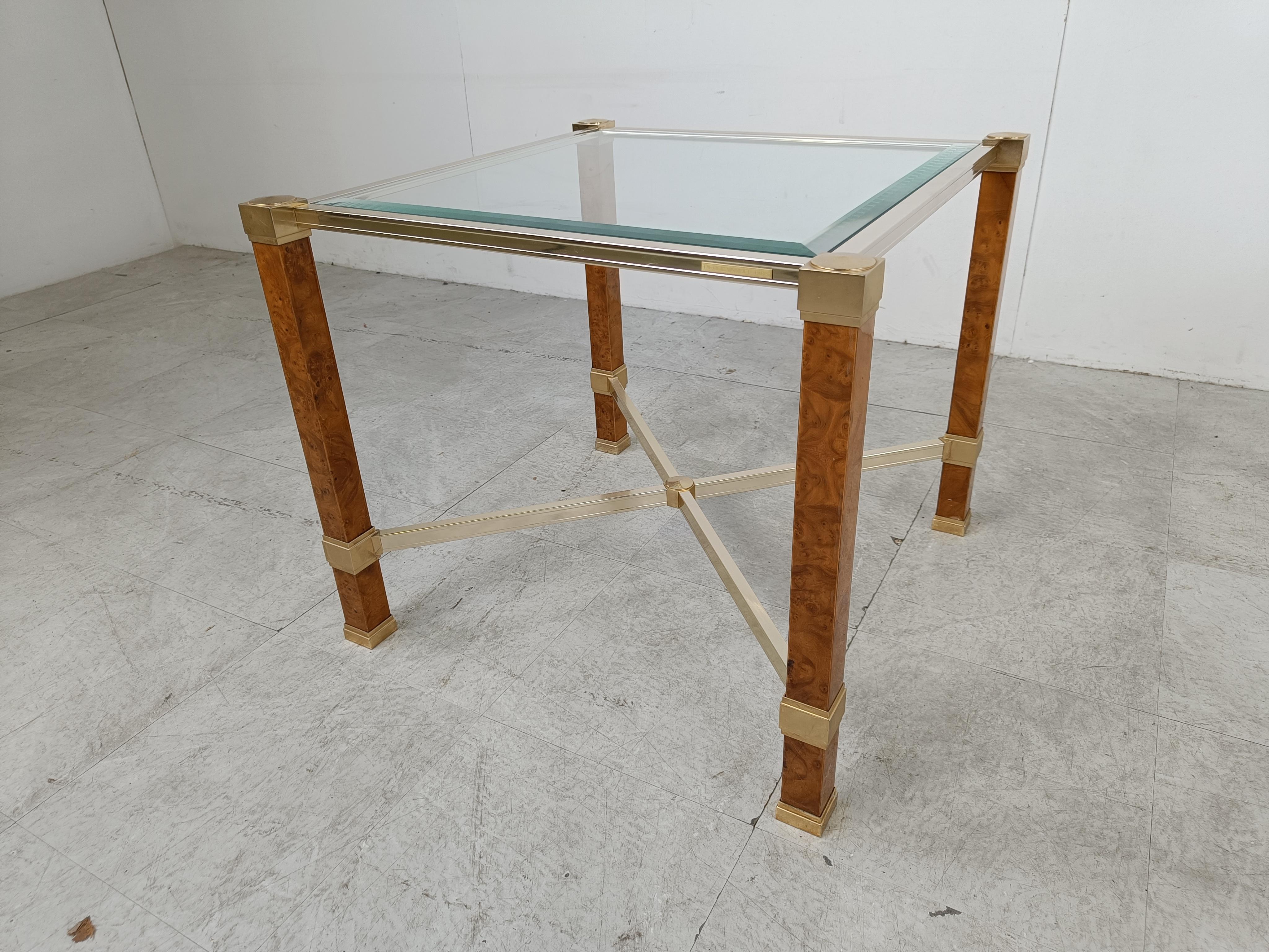 Coffee and side table by Pierre Vandel, 1980s For Sale at 1stDibs