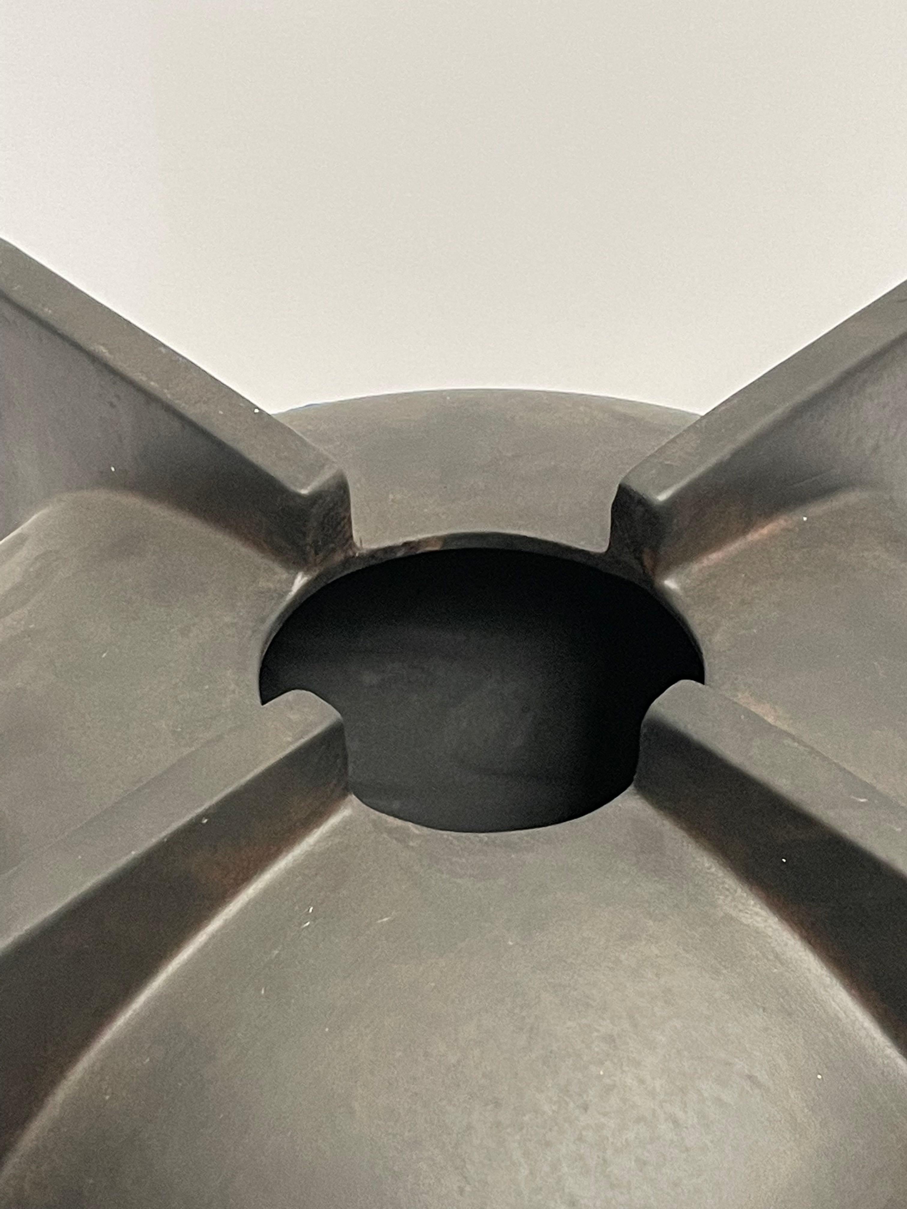 Coffee Color Four Handled Vase, China, Contemporary at 1stDibs