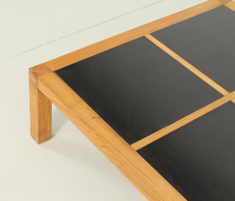 Coffee or Center Table in Pine Wood and Laminate, France, 1970's For ...