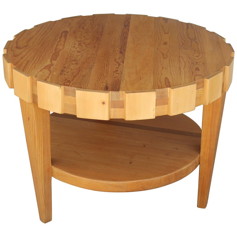 Coffee or Side Gear Table For Sale at 1stDibs