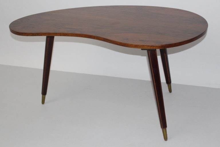 Mid Century Modern Vintage Coffee Table 1950s Vienna For Sale at 1stDibs