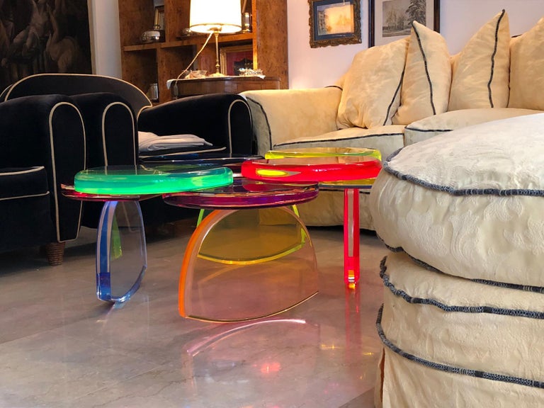 Coffee Table Bon Bon Model by Studio Superego, Italy For Sale at ...