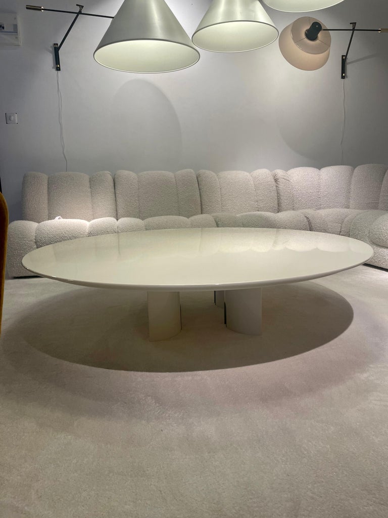 Coffee Table by Giovanni Offredi for Saporiti For Sale at 1stDibs