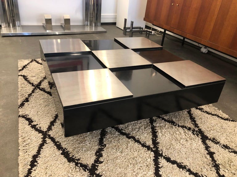 Coffee Table by Willy Rizzo, 1970s at 1stDibs | willy rizzo cocktail table