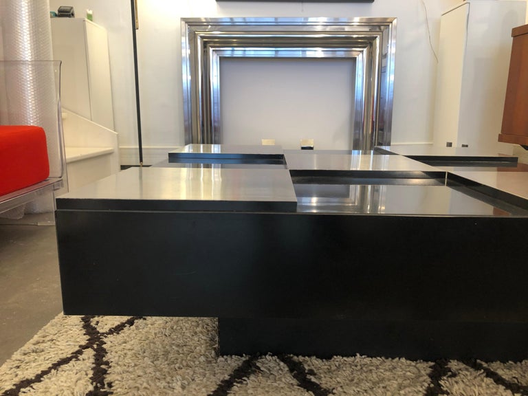 Coffee Table by Willy Rizzo, 1970s at 1stDibs | willy rizzo cocktail table