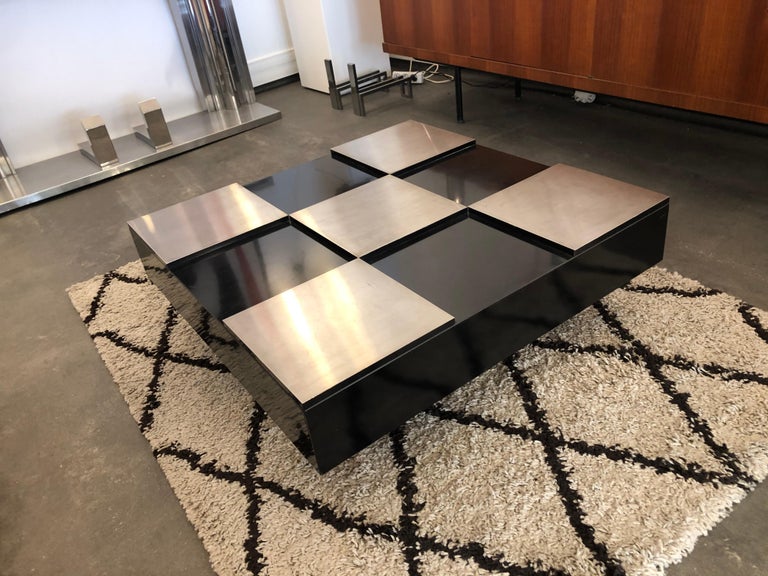 Coffee Table by Willy Rizzo, 1970s at 1stDibs | willy rizzo cocktail table