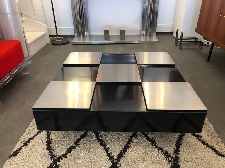 Coffee Table by Willy Rizzo, 1970s at 1stDibs | willy rizzo cocktail table