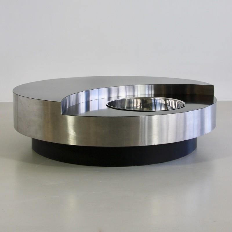 Coffee Table by Willy Rizzo, 1972 at 1stDibs