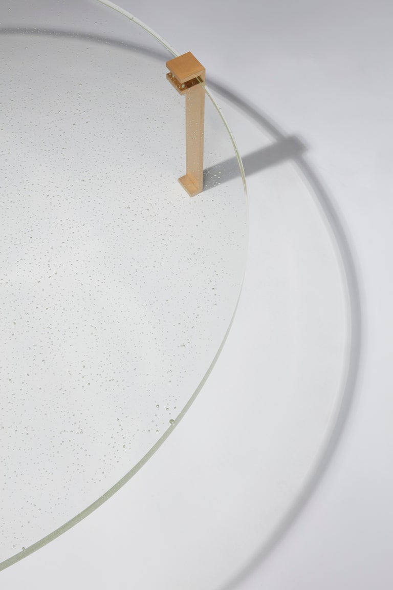 Coffee Table Gemme Hervé Langlais-Glass by Perrin and Perrin-Galerie ...