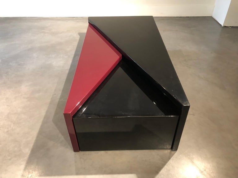 Coffee Table in 3 Different Parts by Pierre Cardin and Francesco Bocola ...