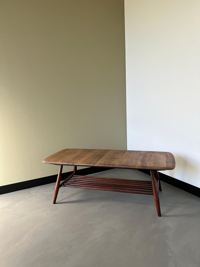 Coffee Table in Elm for Ercol, by Lucian Ercolani, 1960's For Sale at ...