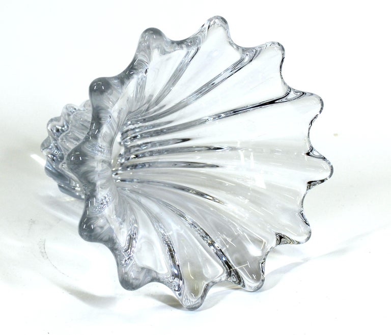 Cofrac France Modern Art Glass Splash Vase For Sale at 1stDibs