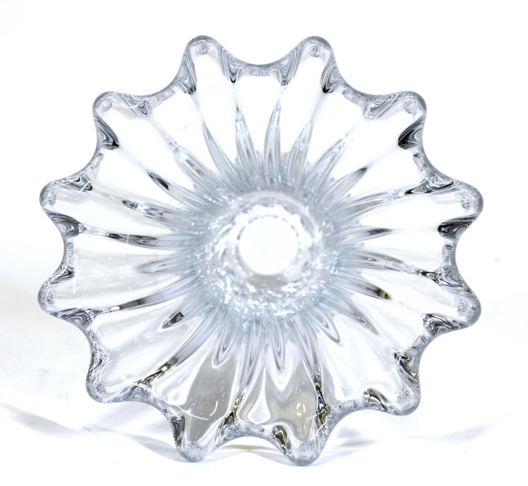 Cofrac France Modern Art Glass Splash Vase For Sale at 1stDibs