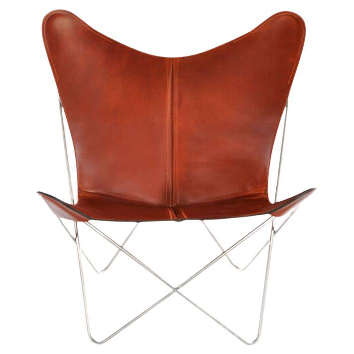 Cognac Papillon Chair by OxDenmarq For Sale at 1stDibs