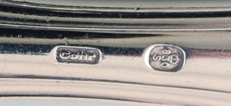Cohr "Herregaard" Luncheon Knife, Cutlery in Silver, 3 Knives in Stock ...