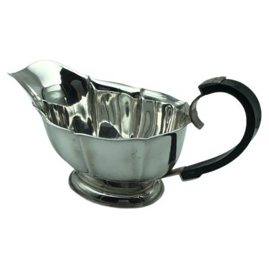 Water Jug Beautifully Decorated of Hallmarked Silver For Sale at ...