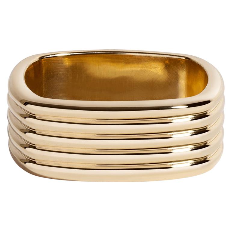 Coil Ring in Yellow Gold For Sale at 1stDibs