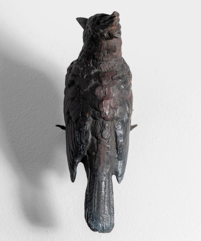 Cold Painted Bronze Bird at 1stDibs