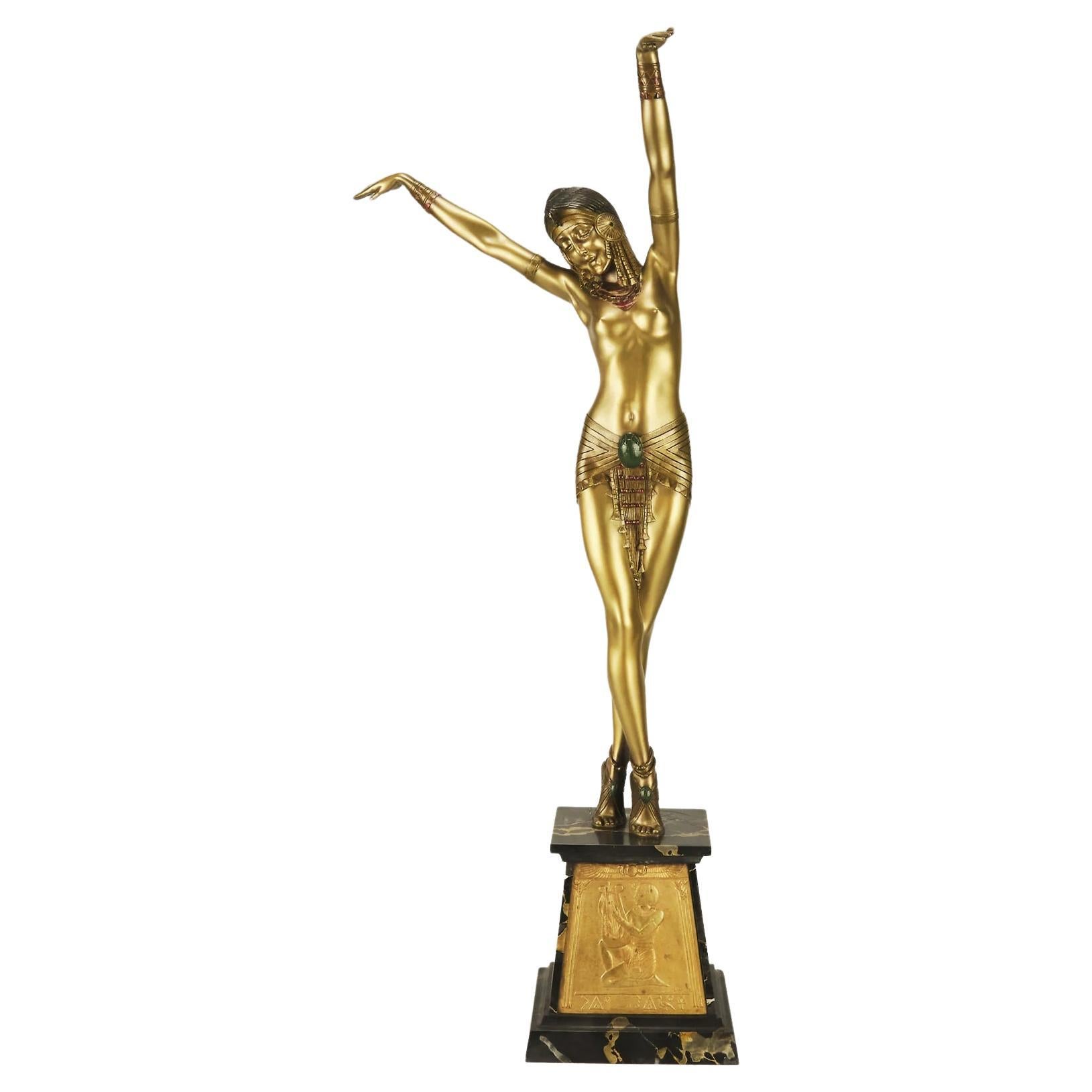 Authentic Art Deco Sculpture by Demetre Chiparus at 1stDibs