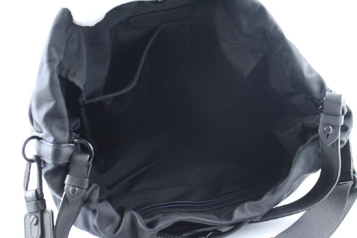 Cole Haan Hobo Zerogrand 2way 13mz0706 Black Nylon Cross Body Bag at ...