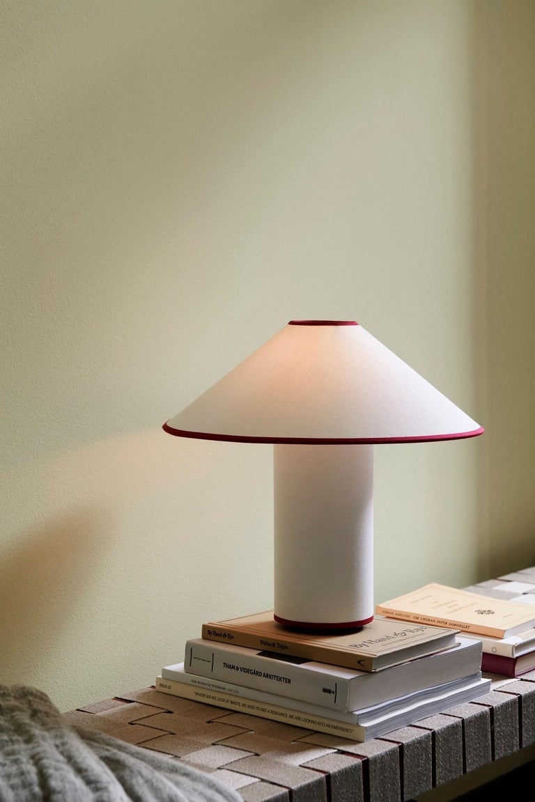 Colette ATD6, White and Merlot, Table Lamp for &Tradition For Sale at ...