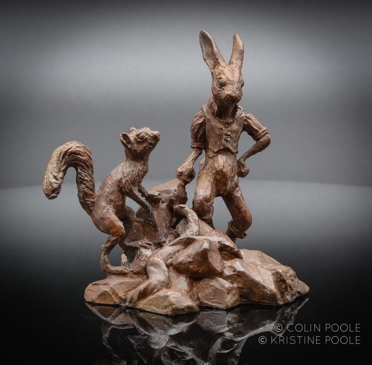 Colin & Kristine Poole - "Best Buddies" Bronze Sculpture For Sale at ...